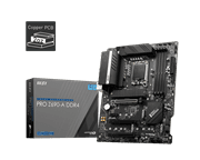 PROZ690ADDR4 MSI PRO Z690A DDR4 LGA1200 Motherboard Supports 12th Gen ...